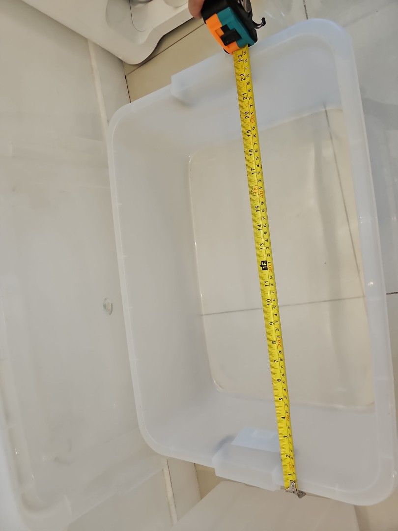 Toyogo storage box with lid, Furniture & Home Living, Home Improvement ...