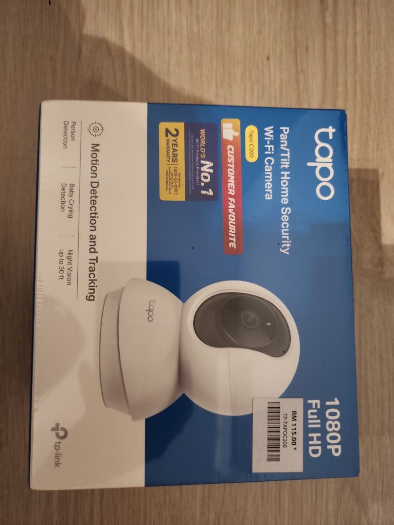 TP link Tapo C200 . Cctv . Ip camera, Furniture & Home Living, Security ...