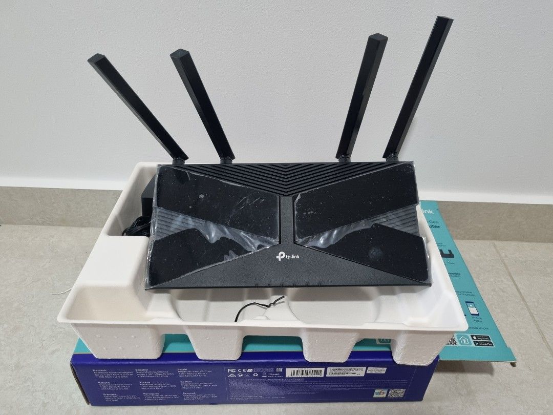TP-Link AX1500 Next-Gen Wi-Fi 6 router, Computers & Tech, Parts ...