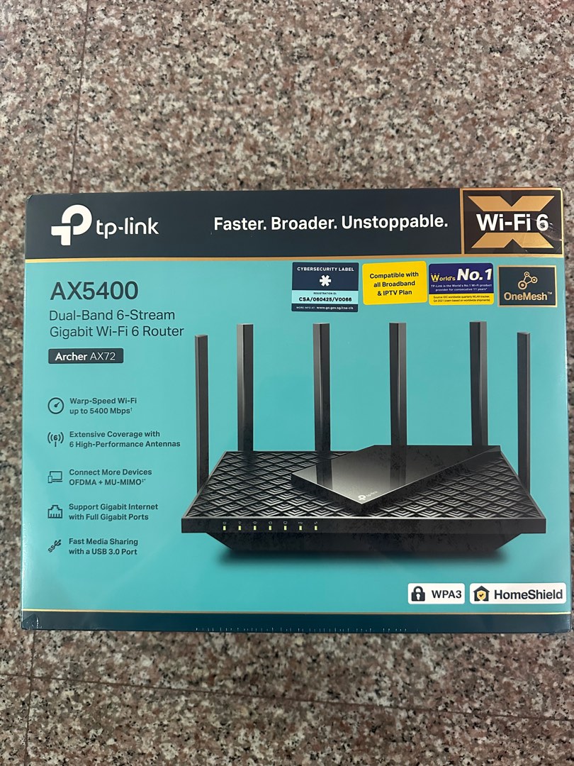TP-Link AX5400 Router, Computers & Tech, Parts & Accessories ...