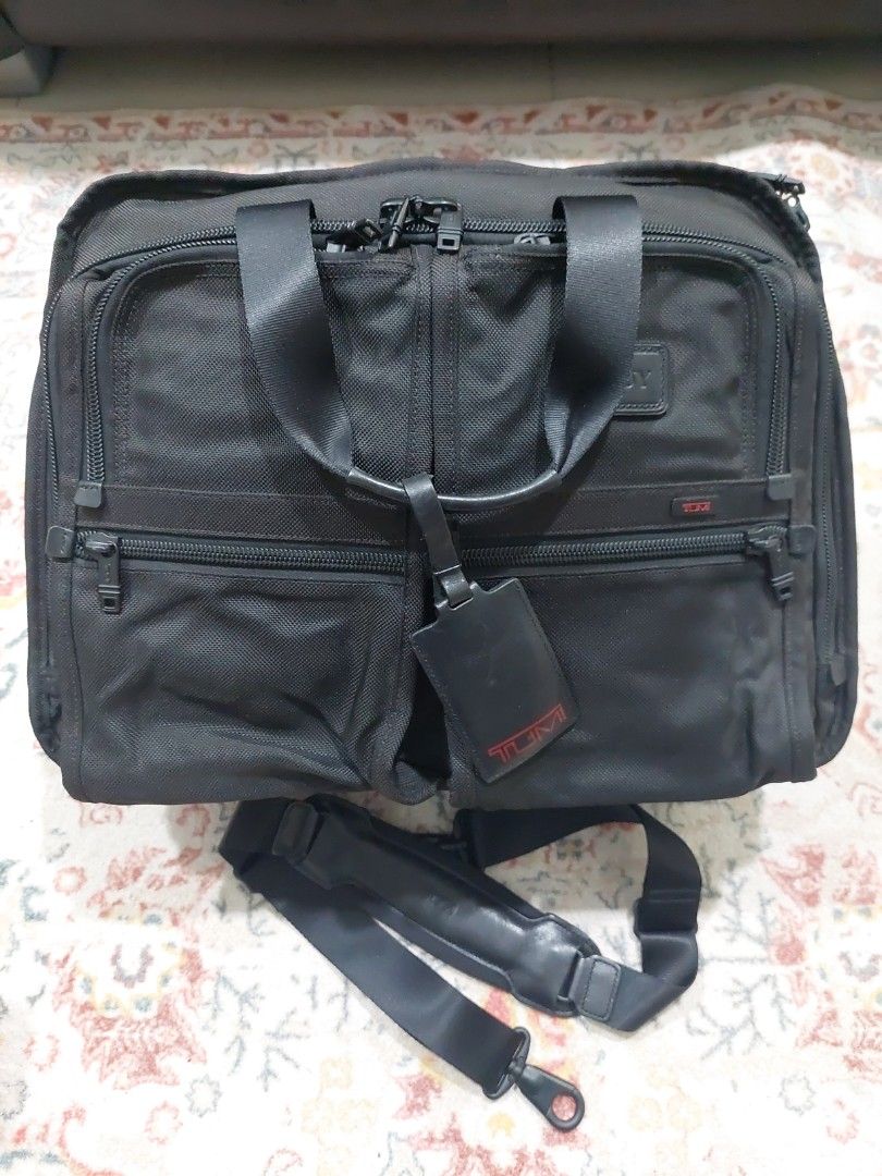 TUMI Alpha Expandable Weekender Bag, Men's Fashion, Bags, Briefcases on ...