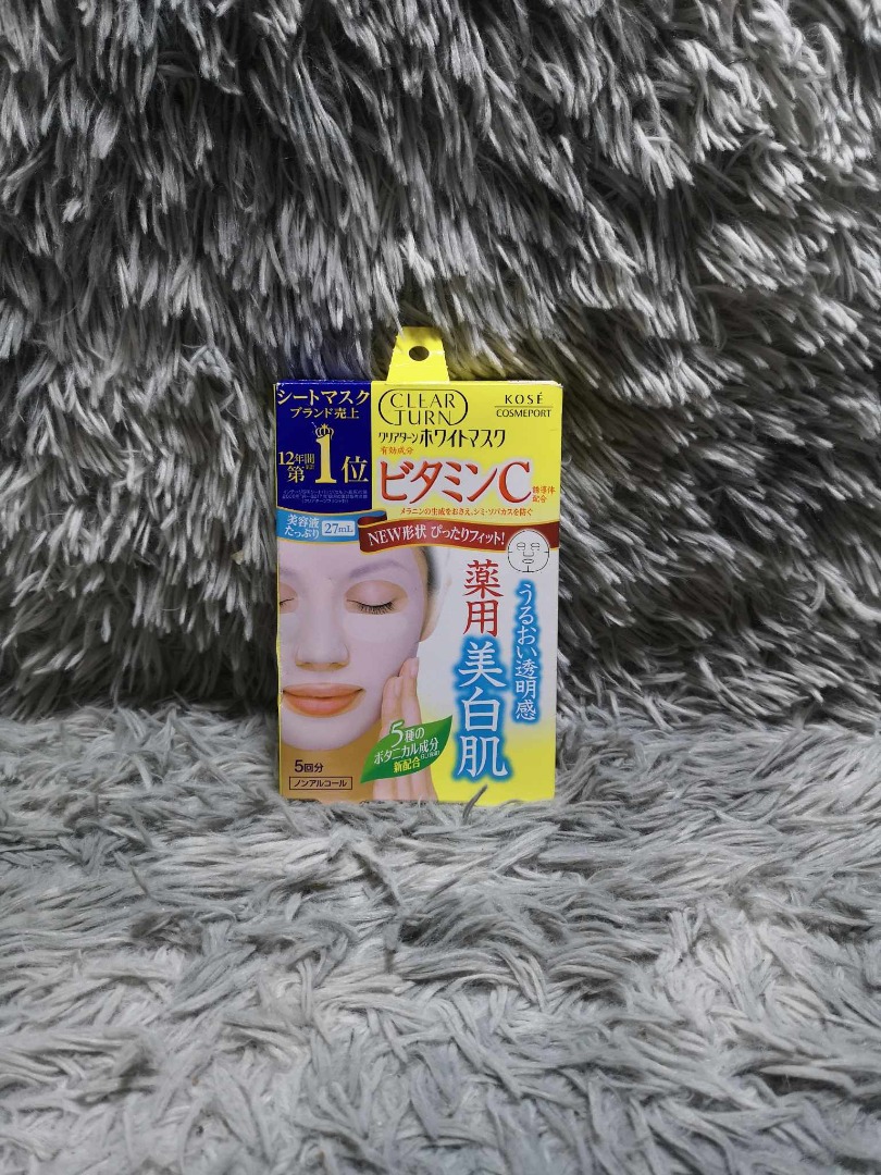 Turn White Facial mask, Beauty & Personal Care, Face, Face Care on ...