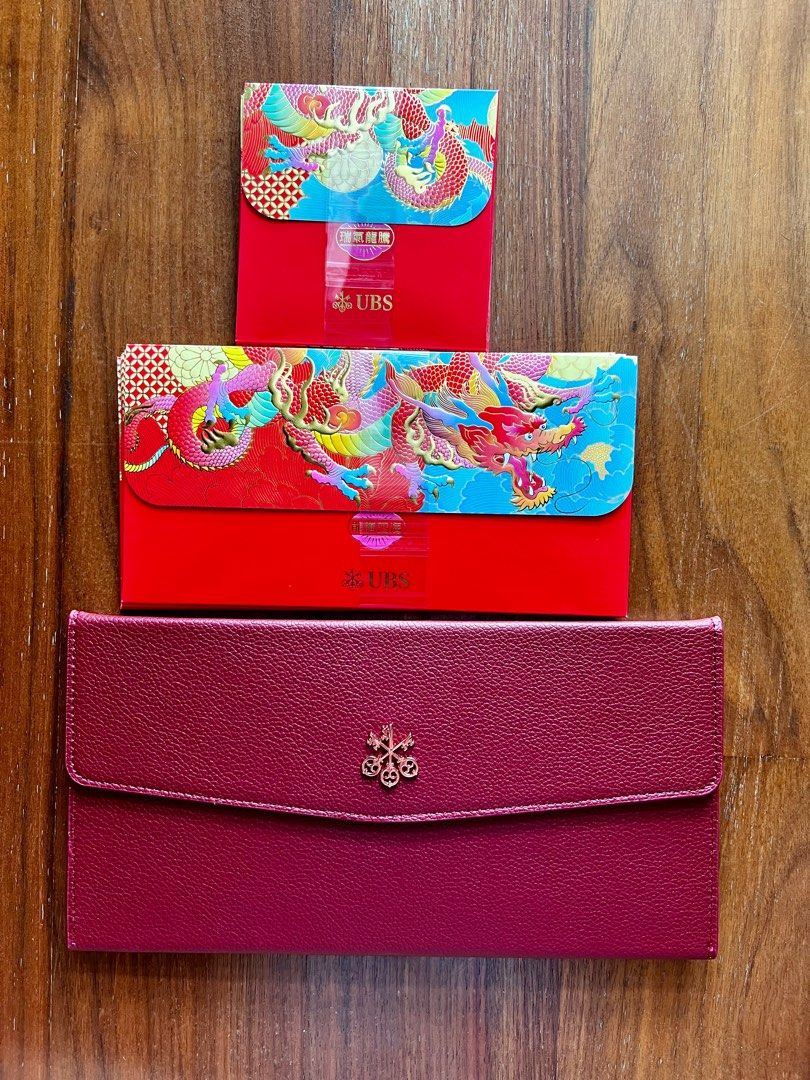 UBS Red Packets 2024 with clutch, Hobbies & Toys, Stationery & Craft ...