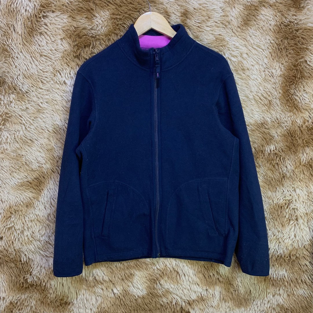 UNIQLO FULL ZIP REVERSIBLE FLEECE JACKET (MEN)-See details below, Men's ...