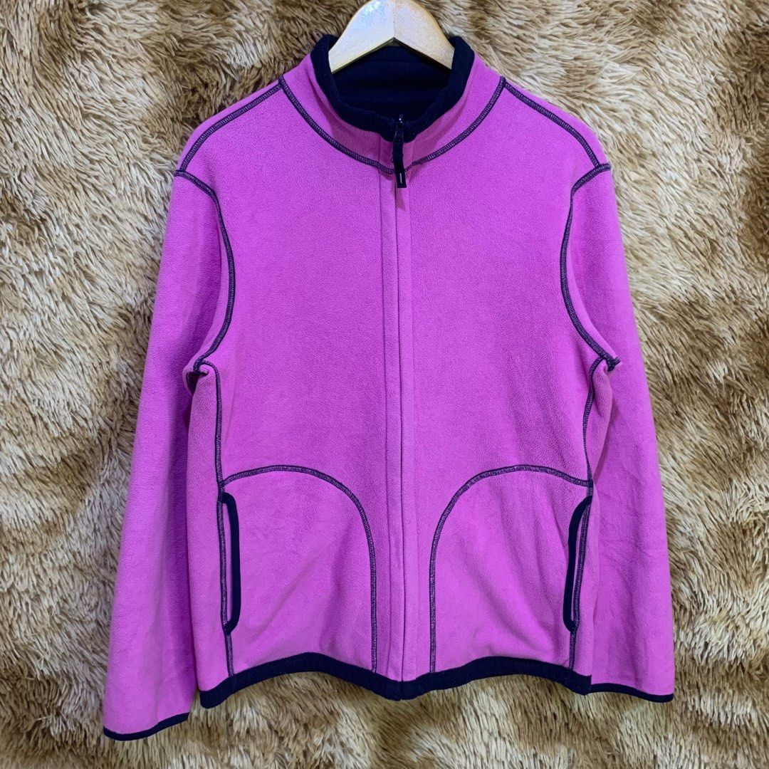 UNIQLO FULL ZIP REVERSIBLE FLEECE JACKET (MEN)-See details below, Men's ...
