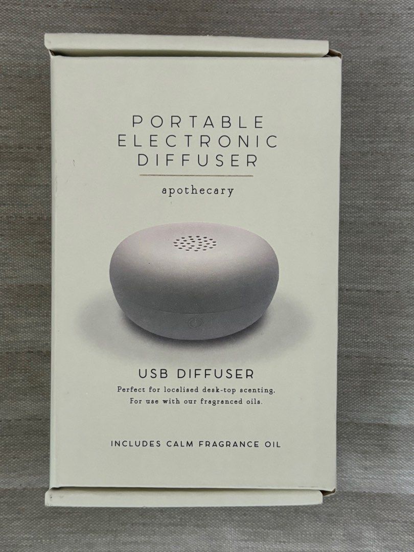 USB Portable Electronic Diffuser, Furniture & Home Living, Home Fragrance on Carousell