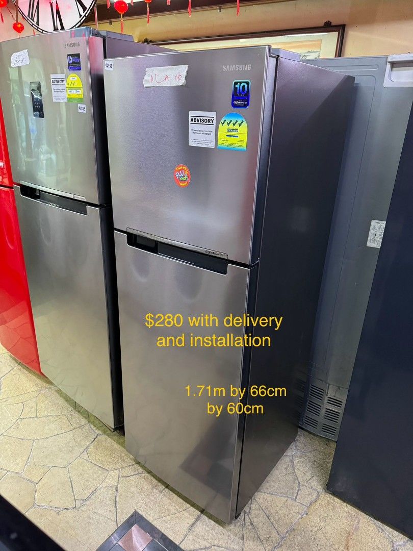 Used samsumg 4 ticks energy saving fridge 322L, TV & Home Appliances ...