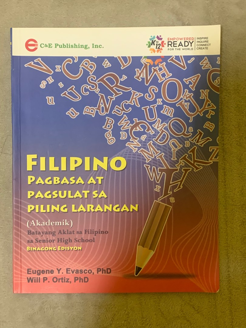 UST SHS Grade 12 Filipino Book, Hobbies & Toys, Books & Magazines ...