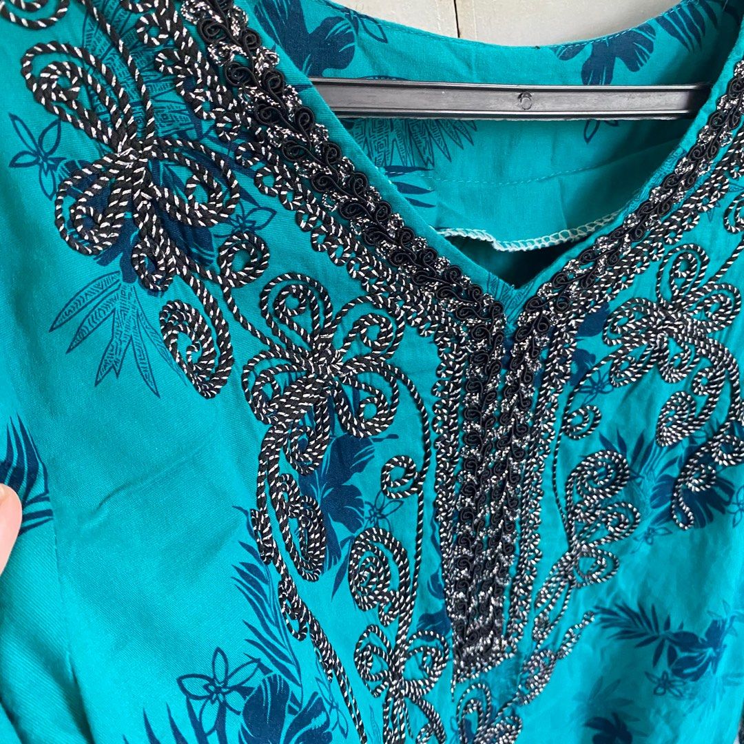 vintage 60s cultural traditional blouse, Women's Fashion, Tops, Blouses ...