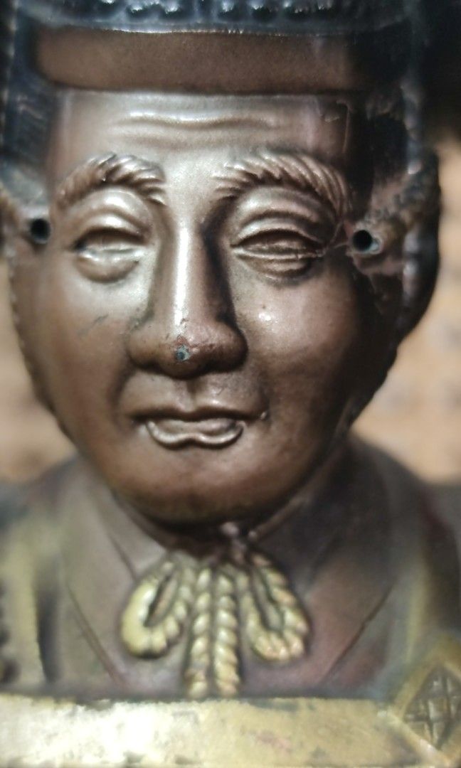 Vintage Japanese Noh Dancer Brass Statue, Furniture & Home Living, Home ...