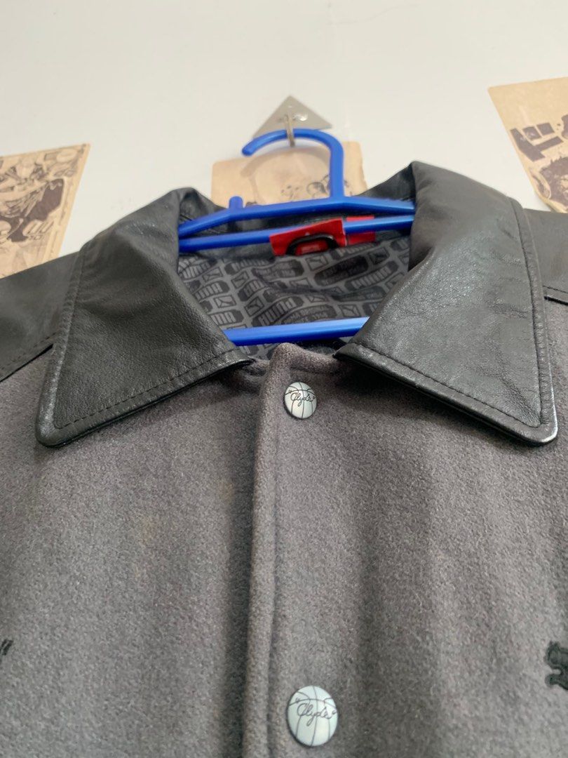 Vintage Puma Clyde Wool Leather, Men's Fashion, Coats, Jackets and ...