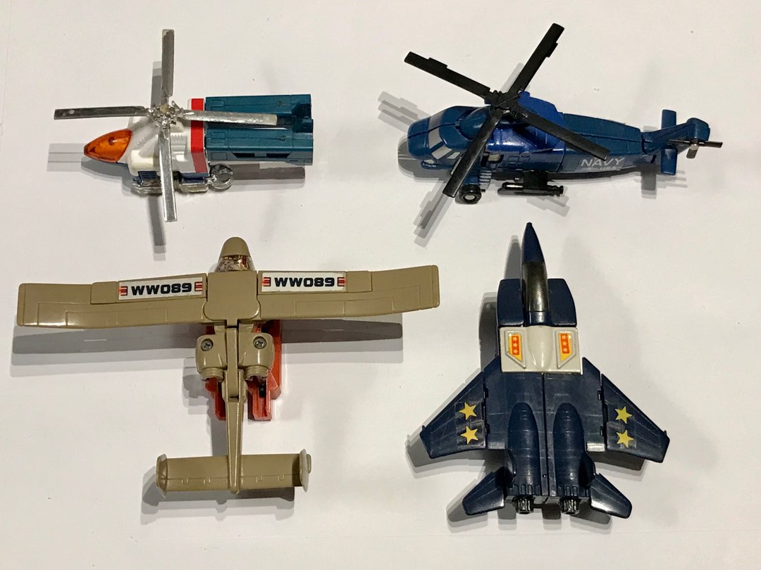 Vintage Set of 4 Popy Bandai 1982-1985 Chogokin Machine Robo Gobots ...