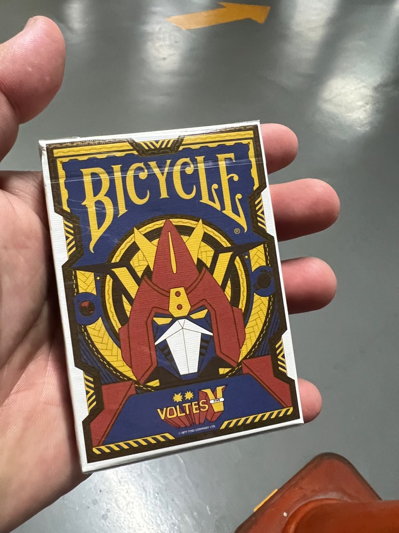 VOLTES V Playing Cards By Run it deck, Hobbies & Toys, Toys & Games on ...