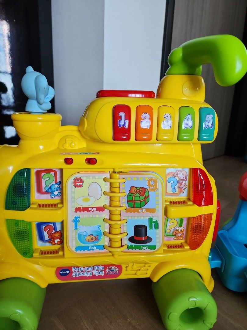 Vtech Alphabet Train, Babies & Kids, Infant Playtime on Carousell