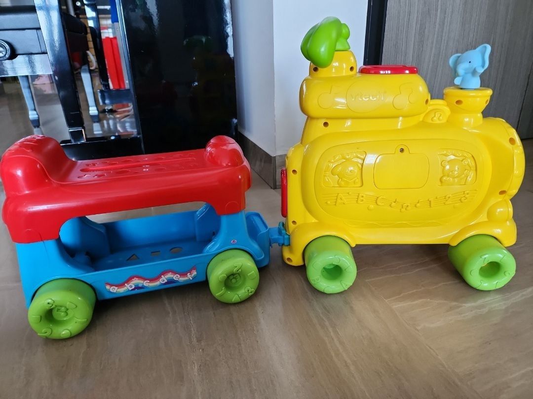 Vtech Alphabet Train, Babies & Kids, Infant Playtime on Carousell