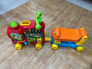 Vtech Push & Ride Alphabet Train, Babies & Kids, Infant Playtime on ...