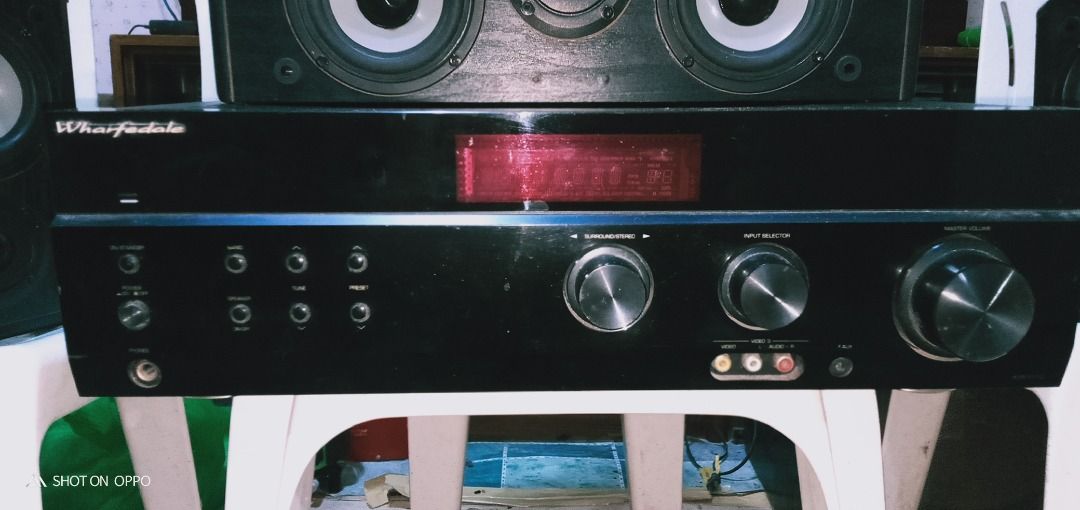 Wharfedale Audio/Video Receiver Amplifier With With WH-2 Center Speaker ...