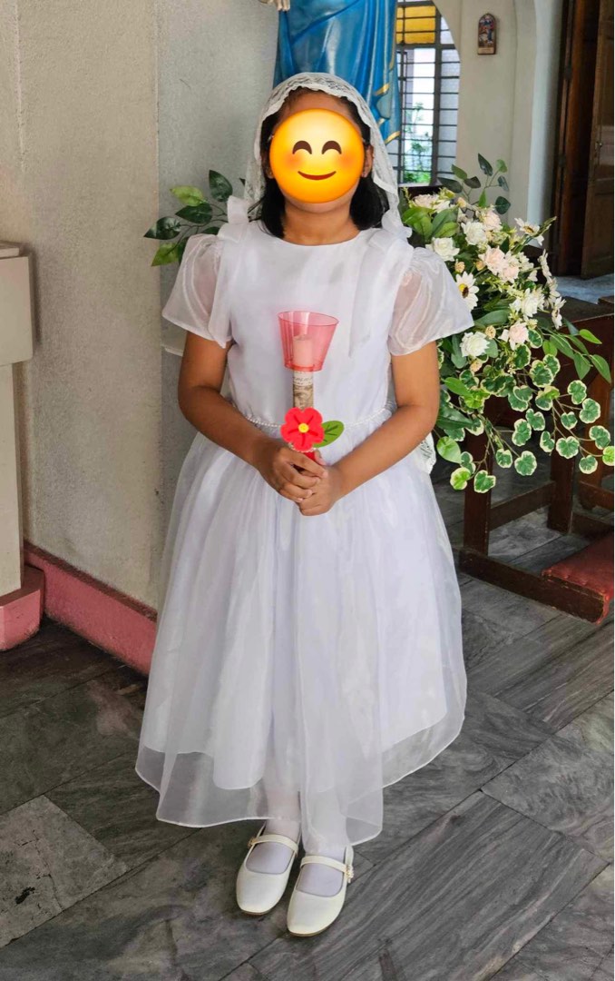 White Dress for kids, Women's Fashion, Dresses & Sets, Dresses on Carousell