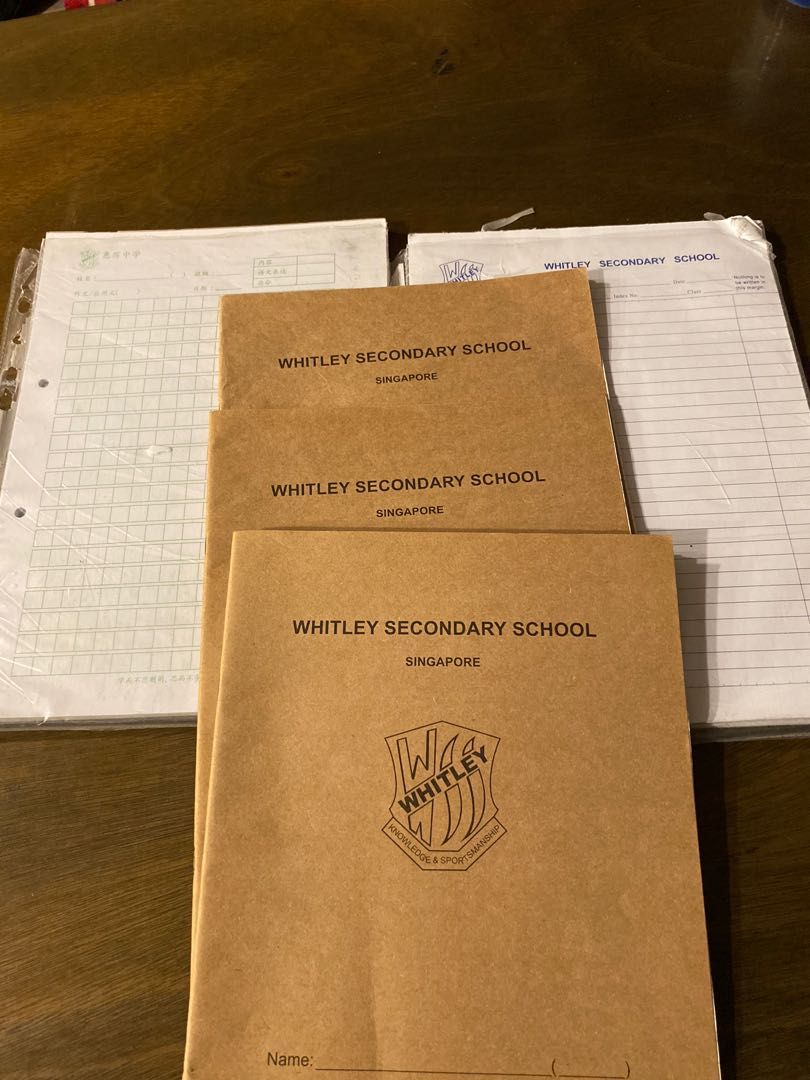Whitley secondary exercise books, Hobbies & Toys, Books & Magazines ...