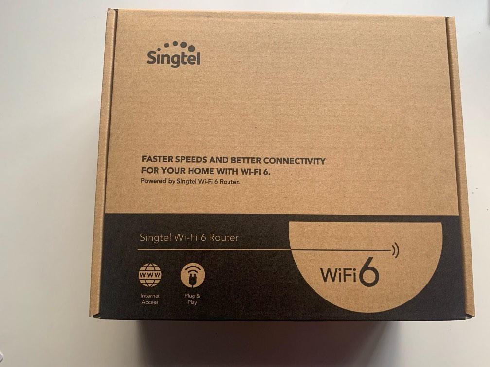 Wifi 6 Router Singtel, Computers & Tech, Parts & Accessories ...