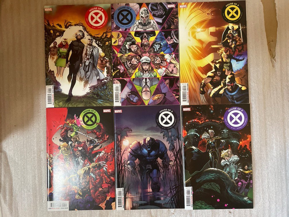 X-men House of X #1 to #6 (Complete Set), Hobbies & Toys, Books ...