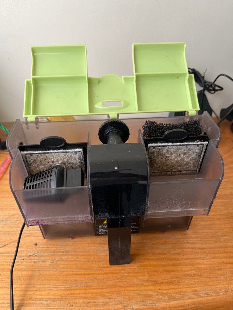 Yee YBB007 fish tank filter Qmax@650/Hr, Pet Supplies, Homes & Other ...