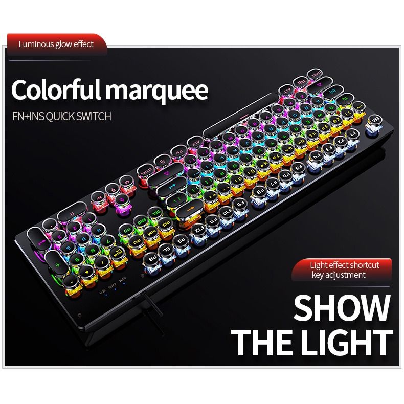 YINDIAO ZK-4 Summoner True Mechanical Keyboard Hot-Swappable with ...