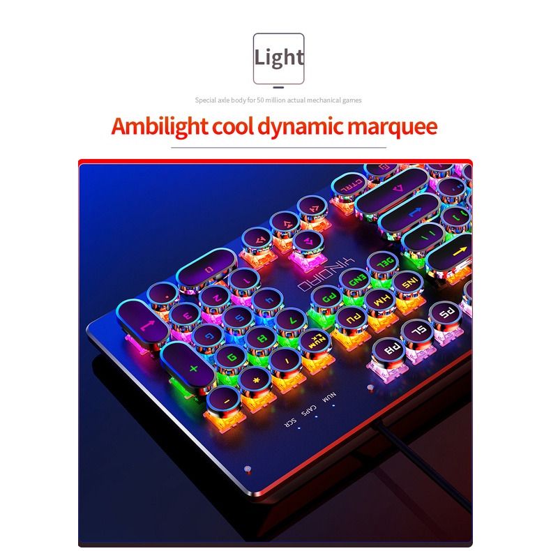 YINDIAO ZK-4 Summoner True Mechanical Keyboard Hot-Swappable with ...