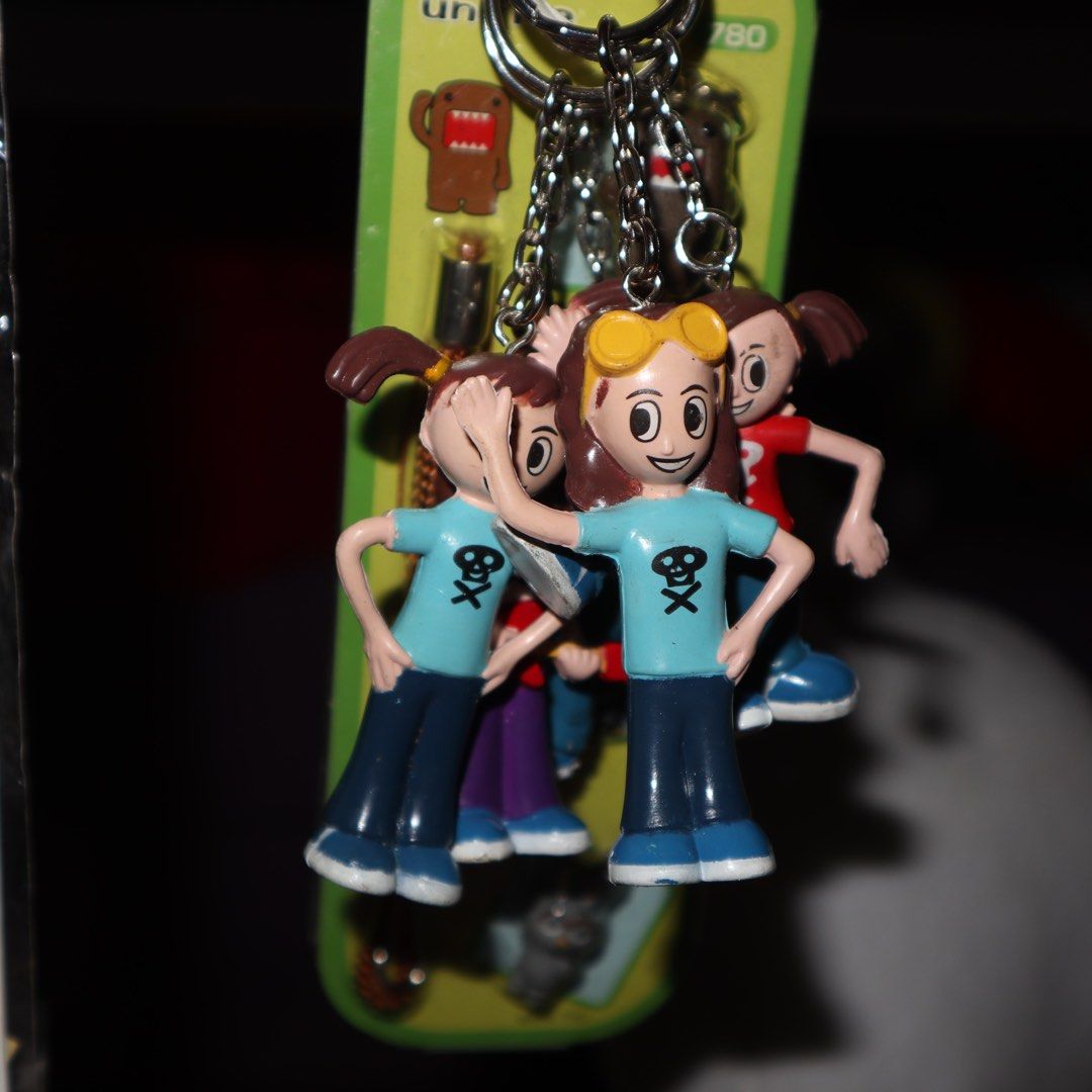 04 : Vintage Rodney Greenblat Puffy Keychains ( trinkets, anik anik ...