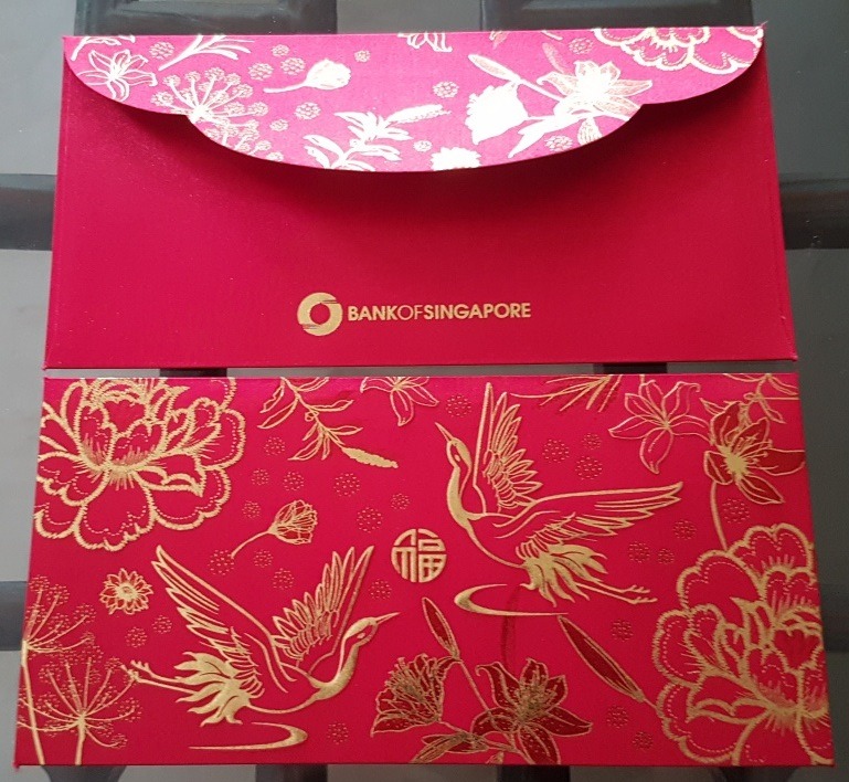 10 pcs Bank of Singapore (Private Bank) Various Designs Red Packet ...