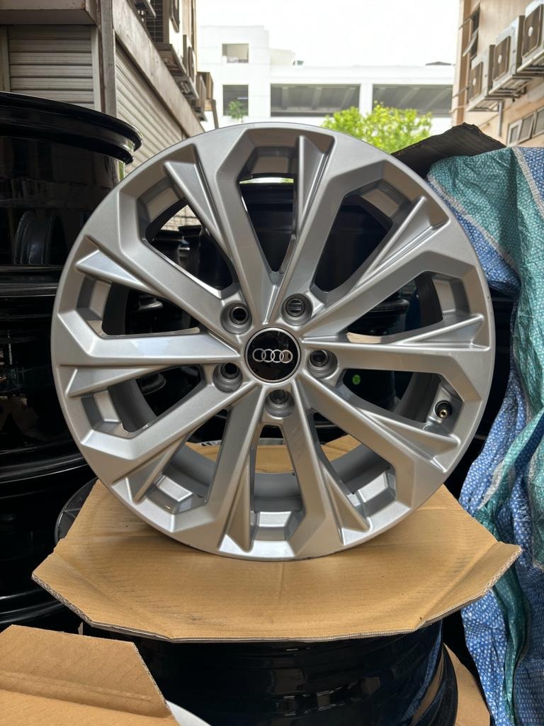 17" Audi Original rims, Car Accessories, Tyres & Rims on Carousell