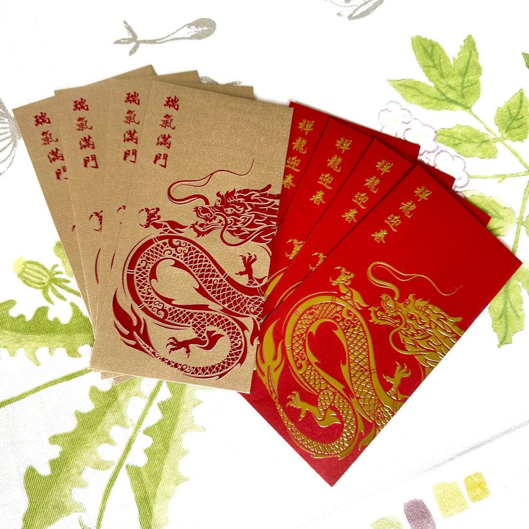 2024 CNY Red Packet/ Dragon/ Takashimaya, Everything Else on Carousell