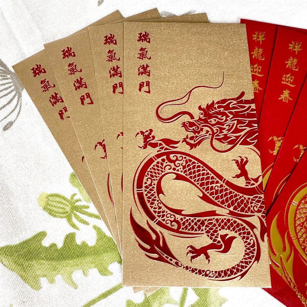 2024 CNY Red Packet/ Dragon/ Takashimaya, Everything Else on Carousell