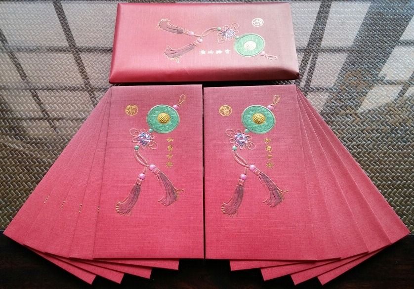 8/10 pcs ING Various Designs Red Packet / Ang Bao Pow Pao, Hobbies ...