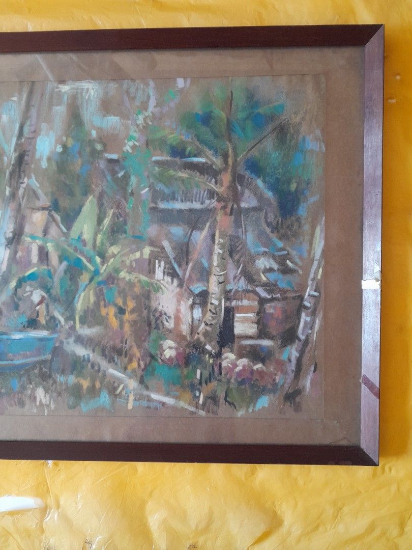 How Kah Cheng甘榜(星)陶祚增（Painting）vintage collectible, Hobbies & Toys ...
