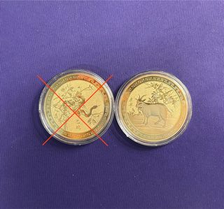Funclaw Zodiac Gold Coin / Fun Claw Zodiac AngPow Gold Coin / Funclaw ...