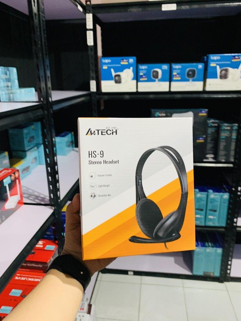 A4Tech HS-9 Stereo Headset Dual Jack, Audio, Headphones & Headsets on ...