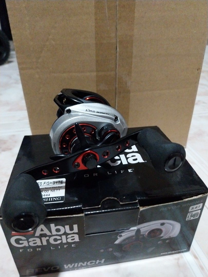 Abu garcia revo winch, Sports Equipment, Fishing on Carousell