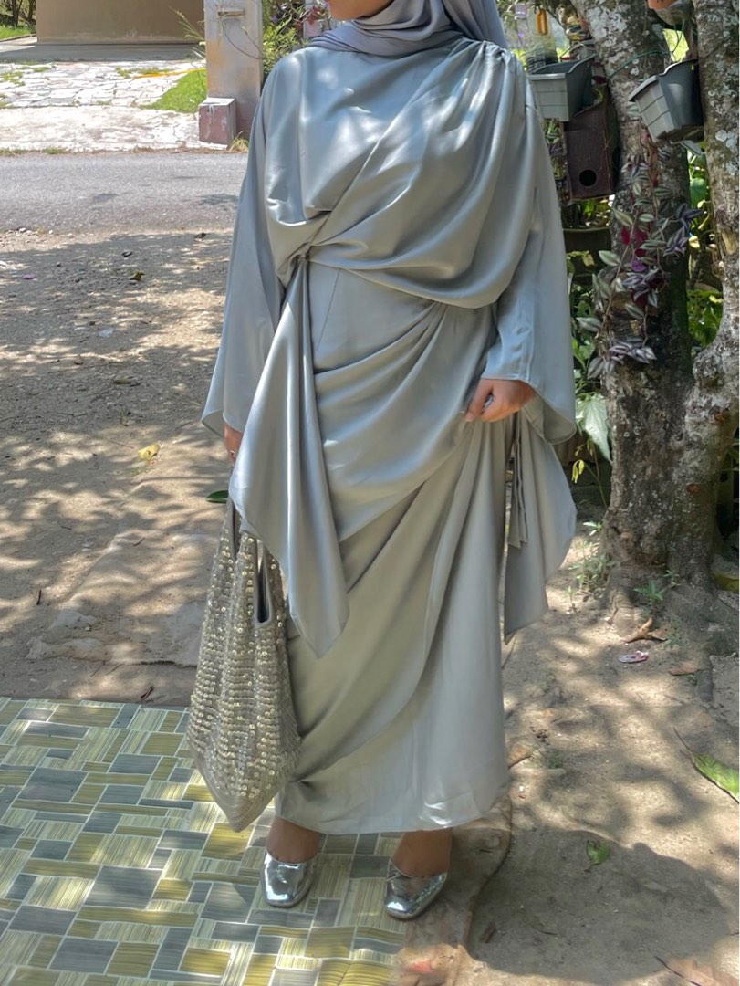 Alia B. Ella Raya 2023 Set with Sarong, Women's Fashion, Muslimah ...