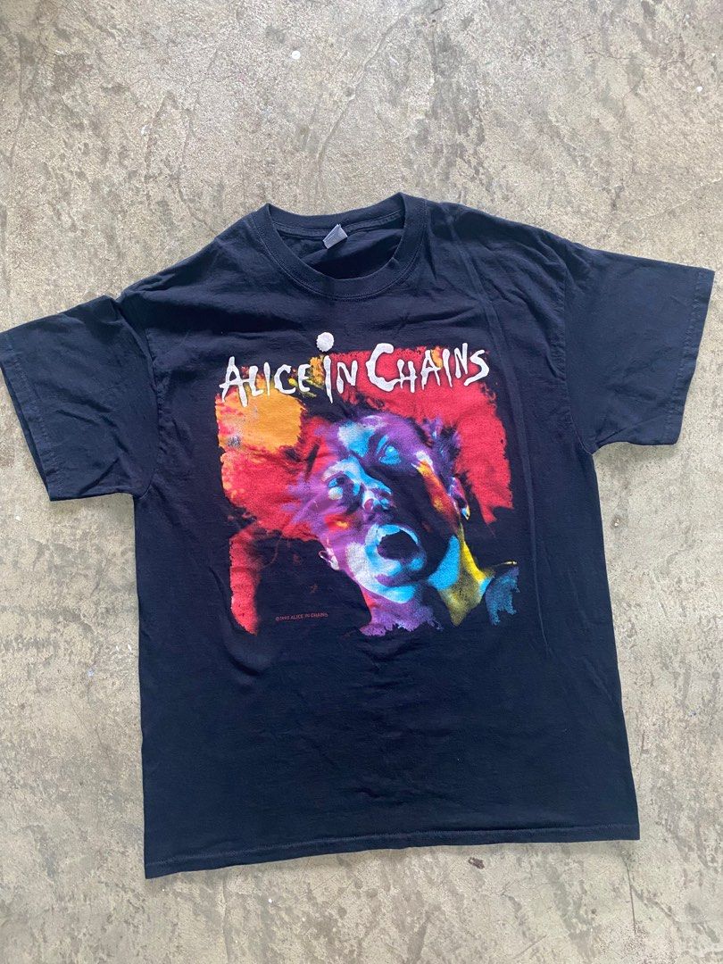 ALICE IN CHAINS FACELIFT TOUR 1990, Men's Fashion, Tops & Sets, Tshirts ...