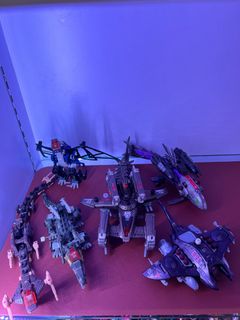 ZOIDS AGGRESSIVE Liger Set Liger Zero/Mugen Liger/Hayate Liger/Murasame ...
