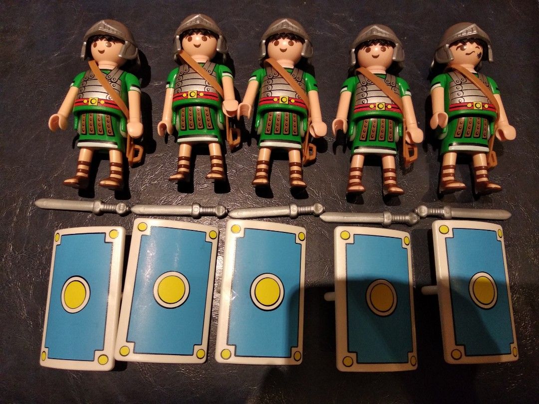 Asterix Roman Soldiers 5 loose mint figures, Hobbies & Toys, Toys ...