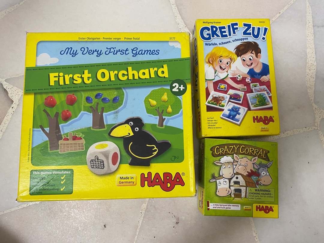Authentic Haba Boardgames (good for kids), Hobbies & Toys, Toys & Games ...