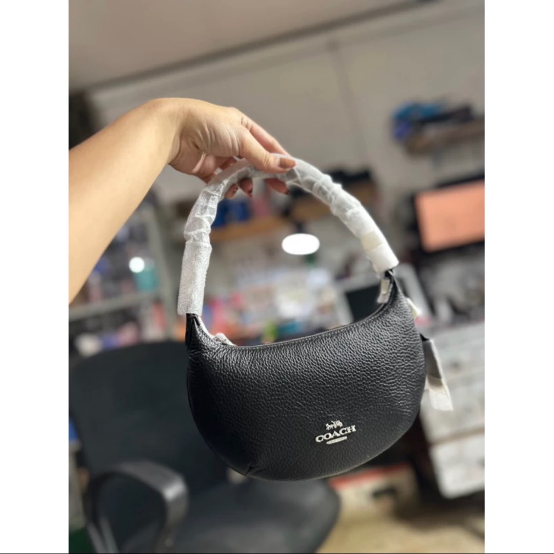 AUTHENTIC/ORIGINAL COACH Mini Payton Small Hobo Shoulder Bag Black ...