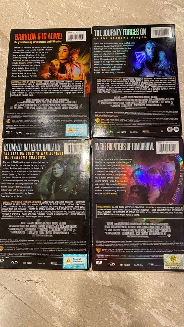 Babylon 5 DVD set, Hobbies & Toys, Music & Media, CDs & DVDs on Carousell