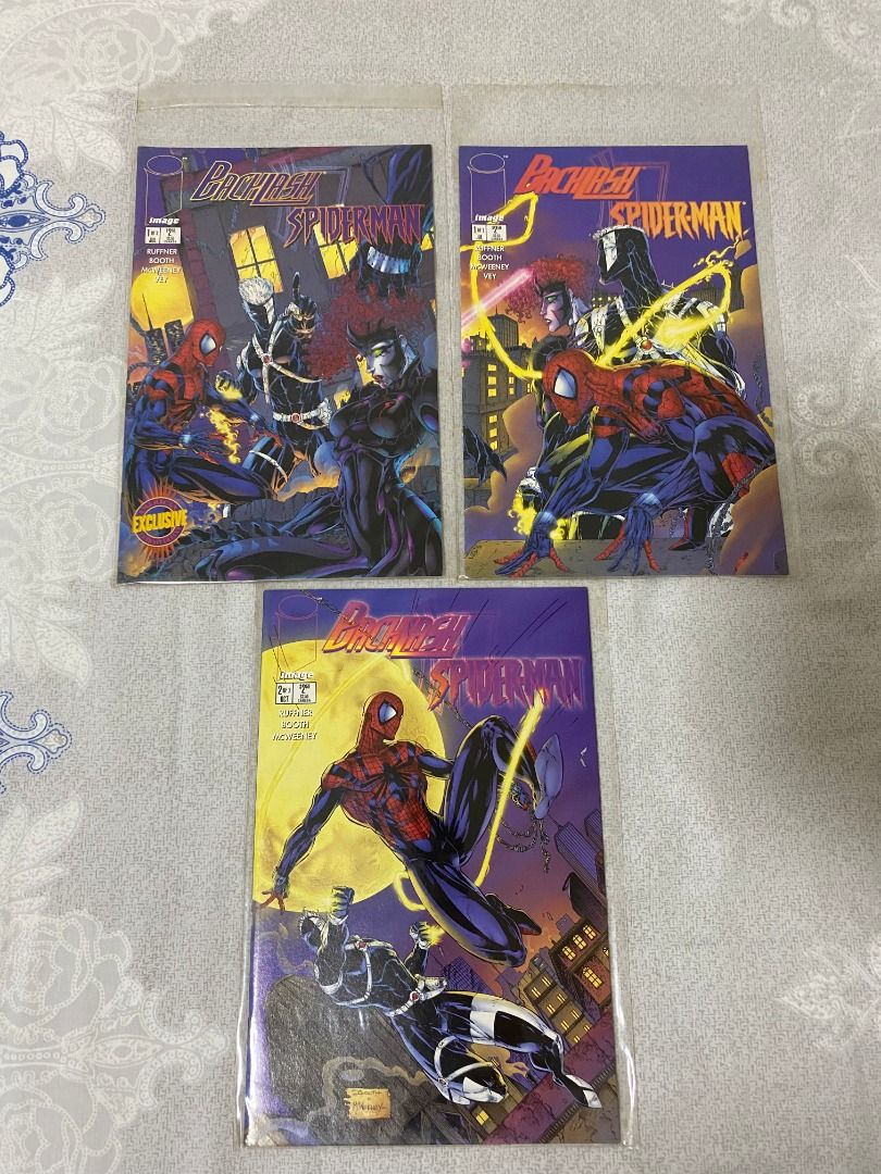 BACKLASH / SPIDER-MAN SET (IMAGE COMICS), Hobbies & Toys, Books ...