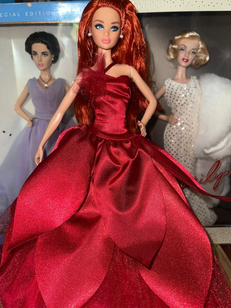 Barbie Red Gown, Hobbies & Toys, Toys & Games on Carousell