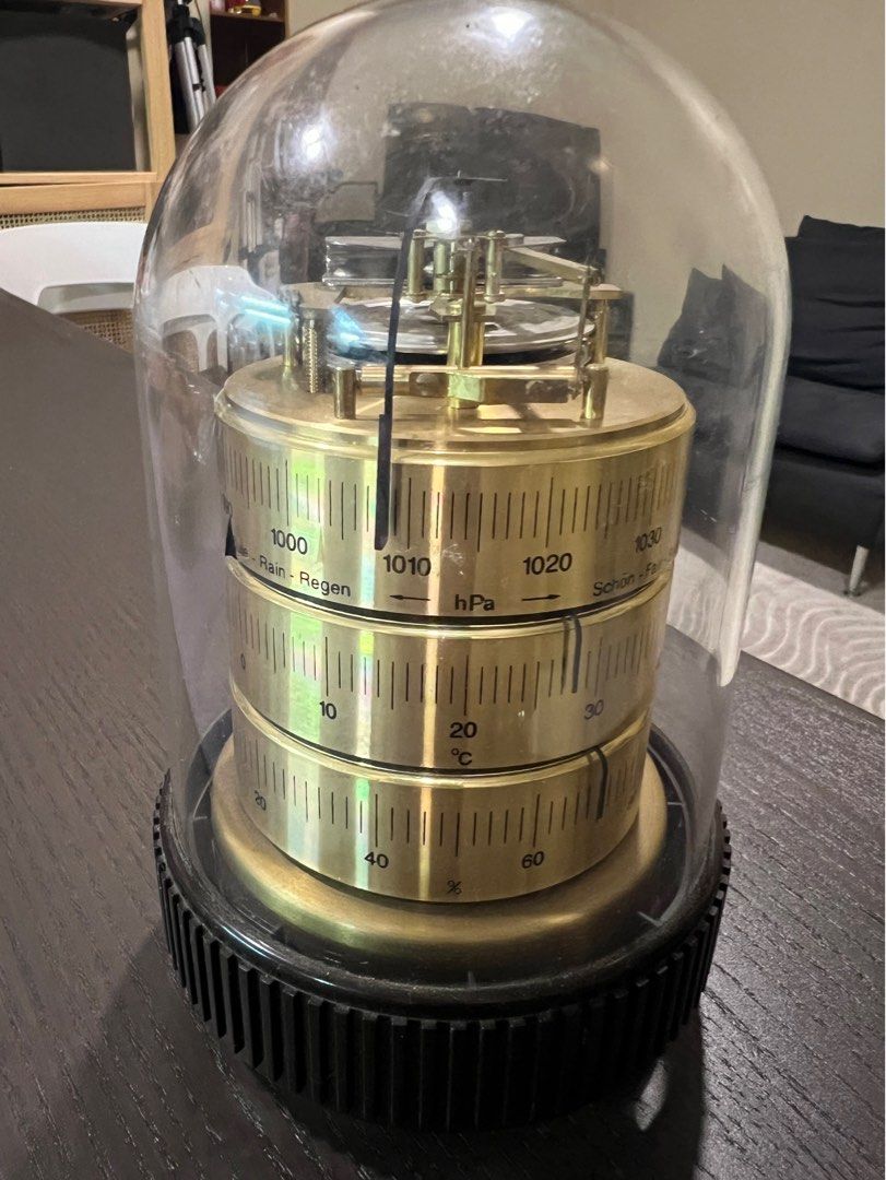 Barigo Weather instrument Barometer,thermometer and hygrometer made in germany, Hobbies & Toys ...