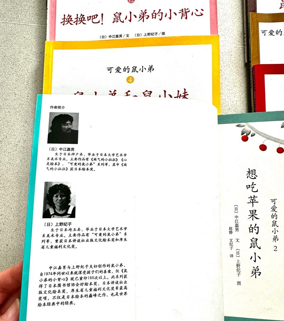 Best Chinese story book for children- Little mouse brother 鼠小弟系列丛书 ...