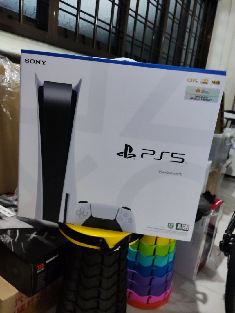 BNIB Sony Playstation 5 DISC PS5, Video Gaming, Video Game Consoles, PlayStation on Carousell